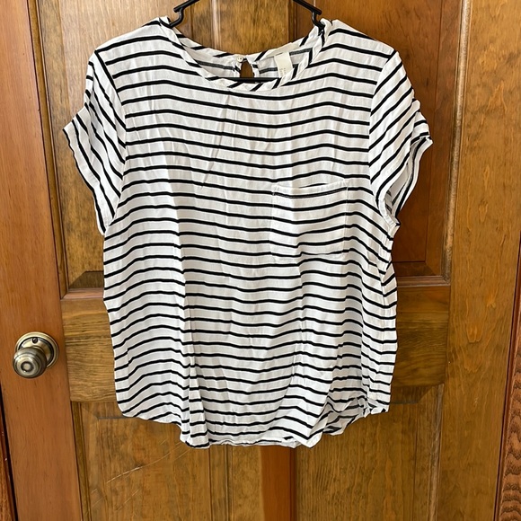 H&M | Tops | Hm Basic Tee | Poshmark